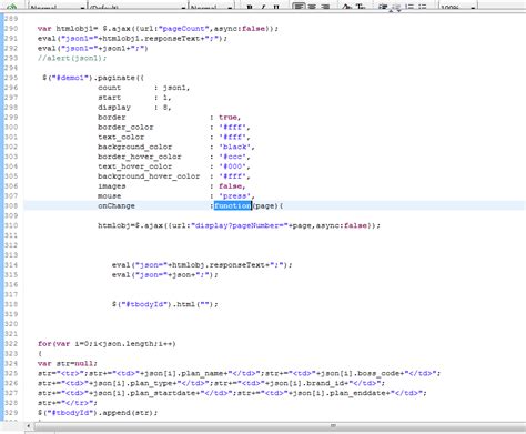 Jquerypaginate的分页导航的切换页码值的获取 Evangelion 博客园
