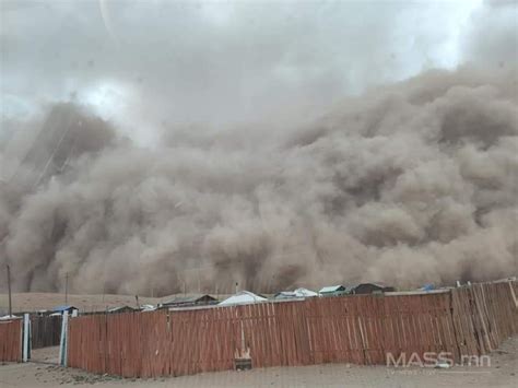 Цаг агаар Ихэнх нутгаар хүчтэй салхи шороон шуургатай байхыг анхааруулж байна