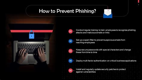 Tips To Prevent Phishing Attacks Training Ppt Ppt Template