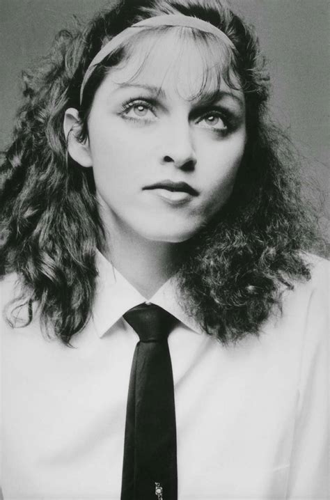 An Unknown And Young Madonna In Michael Mcdonnells Photoshoots 1978