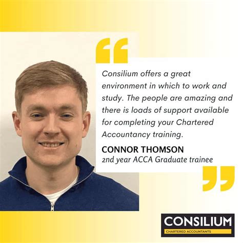 Acca Graduate Training Careers Consilium Chartered Accountants