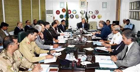 Ahsan Reviews Security Situation Of Cpec Projects China Pakistan