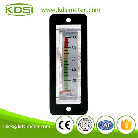 New Design Bp 15 Dc100ma Vertical Color Dc Analog Thin Edgewise Panel Milliammeter Buy