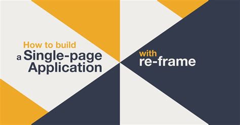 Building A Single Page Application With Clojurescript And Re Frame R