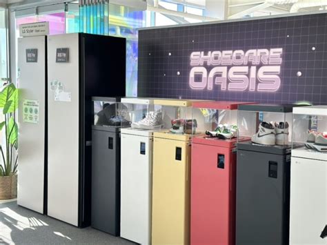 Lg 스타일러 슈케어and슈케이스 체험존 슈케어 오아시스 방문 및 체험 후기 네이버 블로그