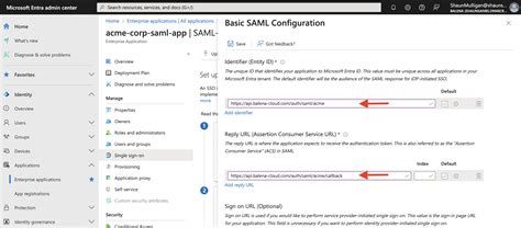 Saml App For Microsoft Entra Id Balena Documentation