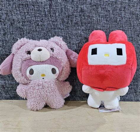 My Melody Kuromi Plush From Rm20 Hobbies And Toys Toys And Games On Carousell