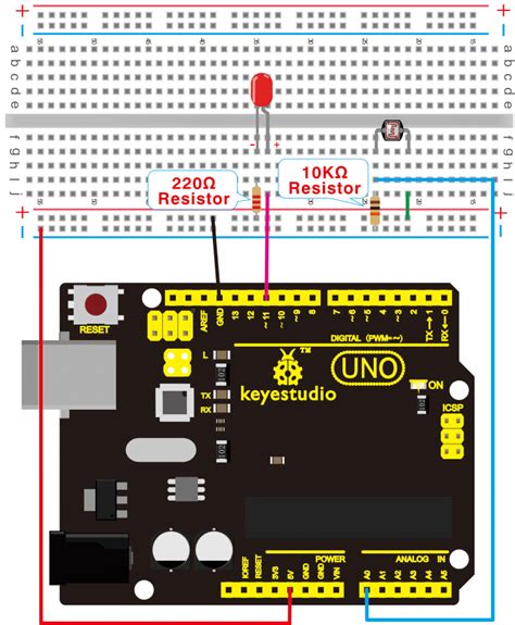 Эксперимент № 10. Фоторезистор - JArduino