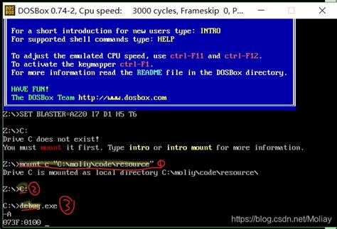 Debug与dosbox安装andanddebug命令操作 Csdn博客 Debug与dosbox安装andanddebug命令操作 Csdn博客