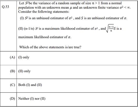 Checkout The Sample Question Paper For Gate Da 2025 Analytics Vidhya