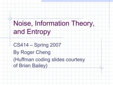 Dc Lecture Slides 1 Information Theory Ppt