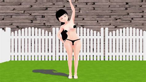 Cocoa Anime Girl Got Soaked