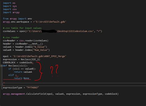 Code Block Confusion Calculate Field In Python Help Gis