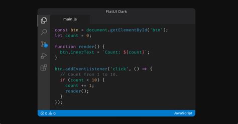 flat ui by kaiyuan liu vs code themes