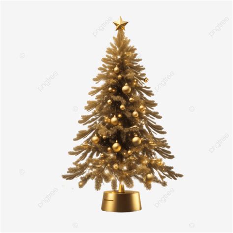 흰색 배경 3d 렌더링 휴가 개념에 황금 크리스마스 트리 황금 크리스마스 트리 흰색 배경에 3d 렌더링 휴가 개념 Png 일러스트 및 이미지 에 대한 무료 다운로드