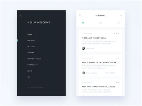 task interface mobile web design web app design app interface