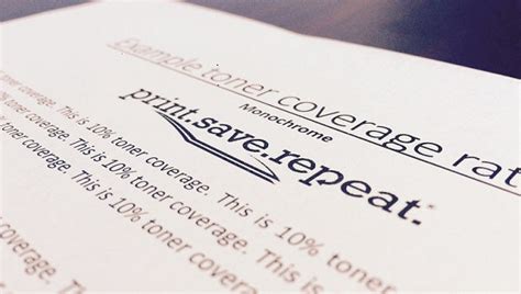 How Toner Coverage Rates Affect Page Yield Print Save Repeat
