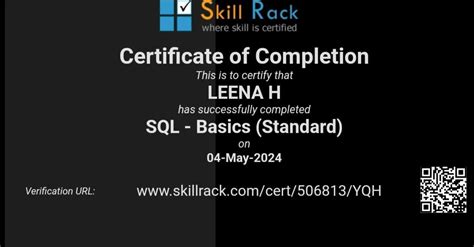 Leena Haridoss On Linkedin Happytolearnnewthings Skillrack