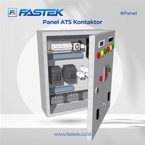Jual Panel Ats Genset Ups Inverter Kontaktor 52kva 80a Schneider