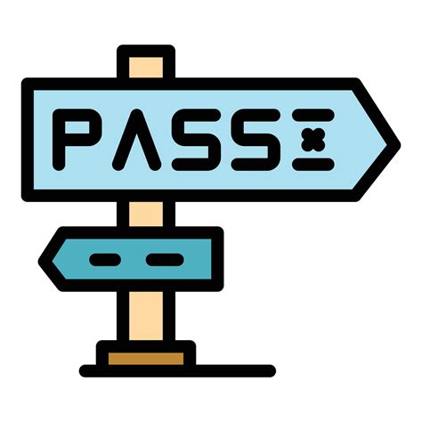 Security Password Icon Color Outline Vector 15147713 Vector Art At Vecteezy