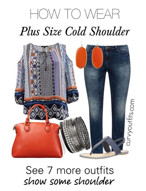 7 Stylish Ideas On How To Wear Plus Size Cold Shoulder Tops
