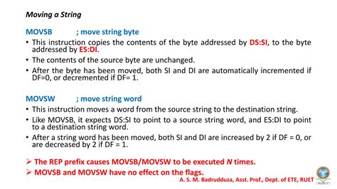 8086 string instructions pdf programming languages computing