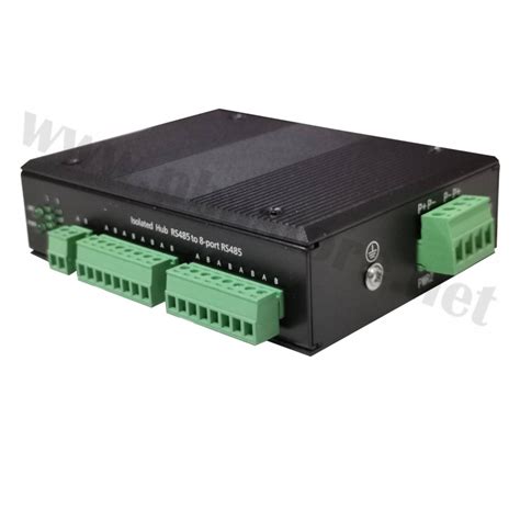 8ch Port Rs485 Hub Industrial Converter With The Power Adapter