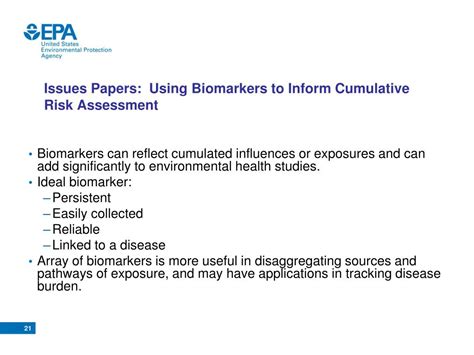 Ppt Cumulative Risk Assessment At The Epa Steps Towards Guidance