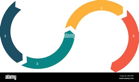 Vector Circle Arrows For Infographic Template For Diagram Graph