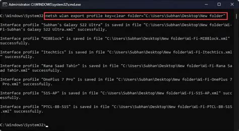 How To Back Up And Restore Wi Fi Profiles And Passwords On Windows