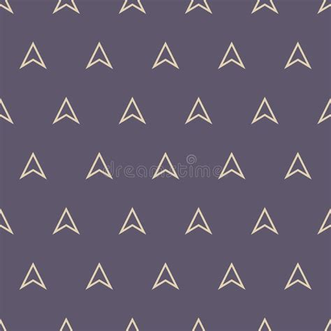 Seamless Color Pattern With Arrows Motif Minimalist Abstract