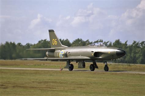 Svenska Flygvapnet - Out of Service: Saab J-32 D/E Lansen