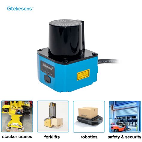 Npn Pnp Laser Radar Obstacle Avoidance Lidar Scanner Sensor With 270 Degree Scanning Lidar