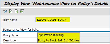 Application Blocking How To Block SAP GUI TCode SAP Community