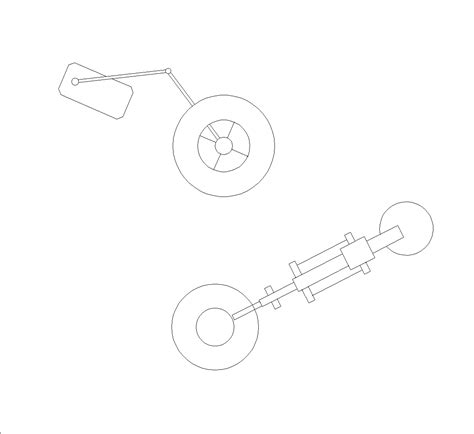 Study Table Plan Cad Block Free Download