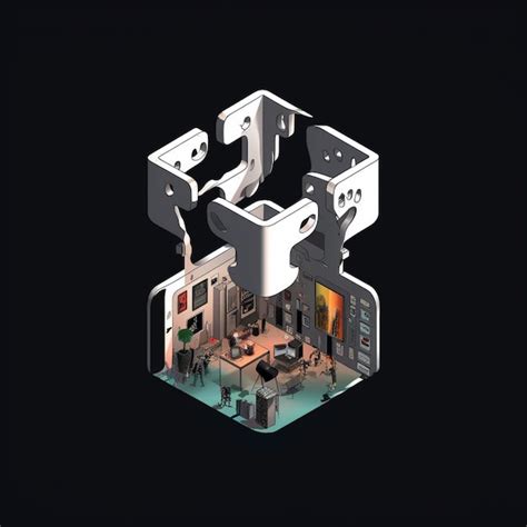 Premium Photo A Close Up Of A Computer With A Keyboard And A Monitor Generative Ai