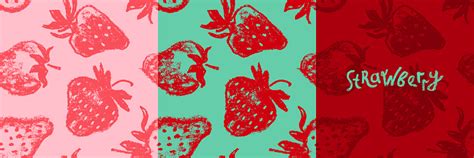 벡터 딸기 원활한 패턴 딸기 일러스트레이션 비건 배너 주스 또는 잼 라벨 디자인을위한 손으로 그린 레드 베리 0명에 대한 스톡 벡터 아트 및 기타 이미지 Istock