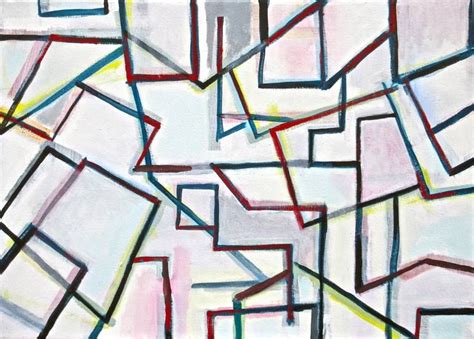 Abstract Straight Lines Art