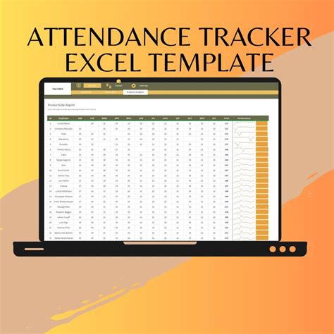 Attendance Tracker Excel Template Employee Tracker Template Attendance Dashboard Excel