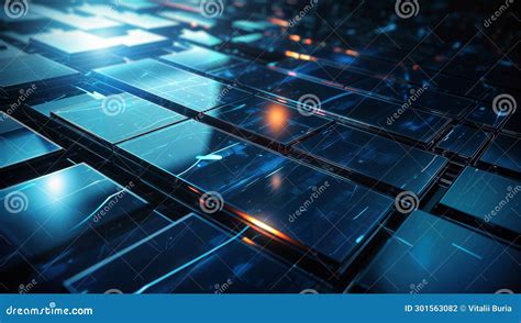 Abstract Technology Background With Circuit Board 3d Rendering Toned