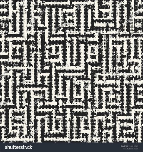 Monochrome Irregular Mesh Textured Pattern Stock Vector Royalty Free 2189233321 Shutterstock