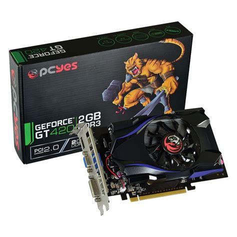Vga Pci-E 2Gb Pcyes Geforce Gt420 128Bits