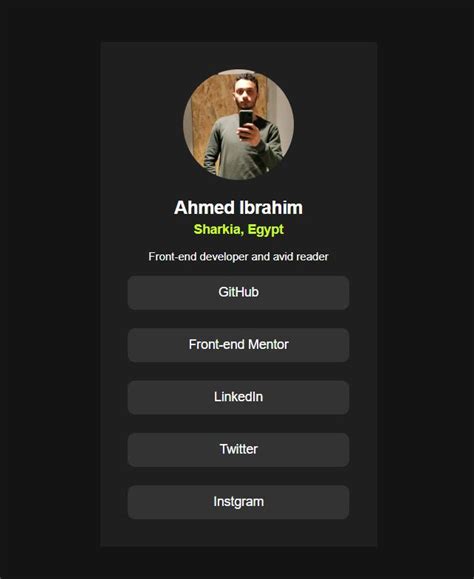 Ahmed Ibrahim On Linkedin Webdevelopment Frontendmentor Html Css
