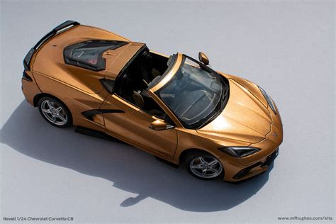 Revell Chevrolet Corvette C8 124 Build Photographs And Kit Review