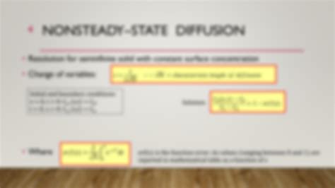 SOLUTION Lesson Steady State Diffusion Studypool