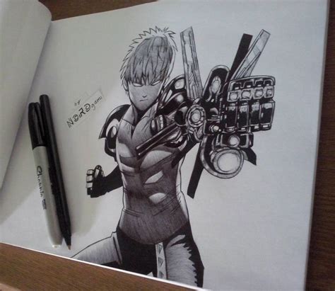 Genos Fan Art By Norogami On Deviantart