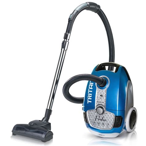 Prolux Tritan Blue Canister Vacuum With Hepa Filter Telescoping Wand