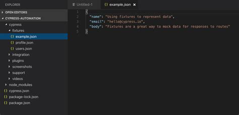 Understanding Cypress Folder Structure Testersdock