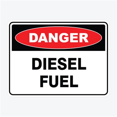 Diesel Fuel Safety Signage