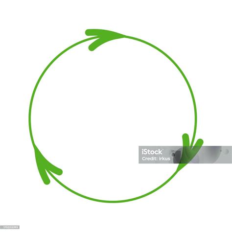 Recycle Icon Symbol Recycling And Rotation Arrow Icon Vector